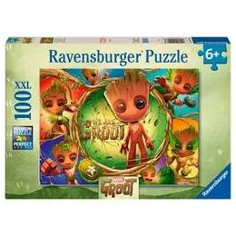 Puzzle Ravensburger "Marvel Avengers - Wir sind Groot", bunt, Puzzles, KinderB:49,3cm H:36,2cm, Pappe, Motiv, Made in Germany, B:49,3cm H:36,2cm