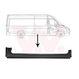 Van Wezel Einstiegblech 3077110 Schiebet&uuml;r