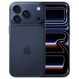 Apple Smartphone "iPhone 17 Pro", Energieeffizienz: A (A-G), blau (tiefblau), 256 GB, Mobiltelefone, Topseller