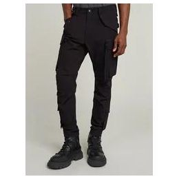 G-Star Raw Cargohose G-STAR "Toolbox Skinny Cargo Hose", Herren, Gr. 31, L&auml;nge 32, dk schwarz, Obermaterial: 57% Polyester, 43% Elastomultiester, Hosen Cargohose