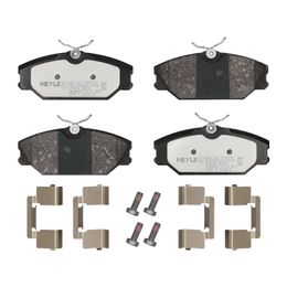 Meyle Bremsbelagsatz, Scheibenbremse -PD Quality 0252317218pd Vorderachse f&uuml;r RENAULT