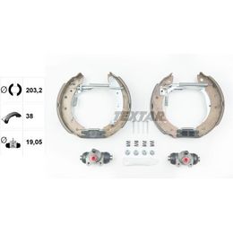 TEXTAR Bremsbackensatz Shoe Kit Pro 84048000 f&uuml;r RENAULT Citro&euml;n Peugeot DACIA