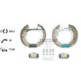 TEXTAR Bremsbackensatz Shoe Kit Pro 84048008 f&uuml;r RENAULT Citro&euml;n Peugeot DACIA