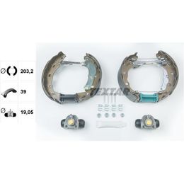 TEXTAR Bremsbackensatz Shoe Kit Pro 84056400 f&uuml;r MITSUBISHI