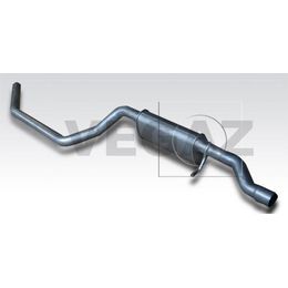 VEGAZ Mittelschalld&auml;mpfer fts445 f&uuml;r Fiat