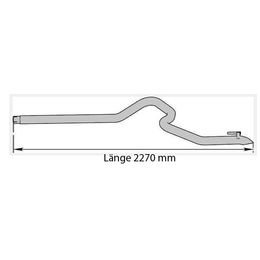 VEGAZ Abgasrohr mr320 hinten f&uuml;r MERCEDES-BENZ VW
