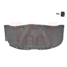 Van Wezel Motorraumd&auml;mmung 5836460 Motorhaube f&uuml;r VW