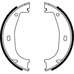 TRISCAN Bremsbackensatz, Feststellbremse 810011553 f&uuml;r BMW