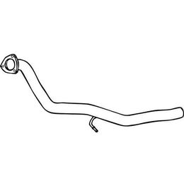 VEGAZ Abgasrohr ar255 mitte f&uuml;r AUDI