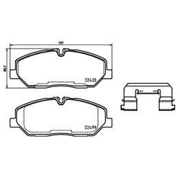 MAGNETI MARELLI Bremsbelagsatz, Scheibenbremse 363700430084 f&uuml;r HYUNDAI