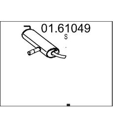 MTS MARKENTECHNIKSERVICEGMBH & CO. KG MTS Endschalld&auml;mpfer 0161049