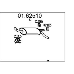 MTS MARKENTECHNIKSERVICEGMBH & CO. KG MTS Endschalld&auml;mpfer 0162510