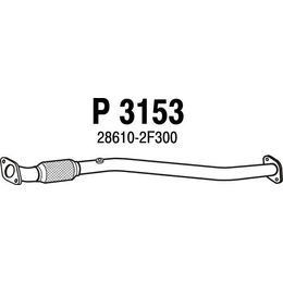 VEGAZ Abgasrohr kr129 mitte f&uuml;r KIA