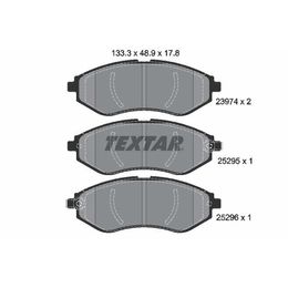 TEXTAR Bremsbelagsatz, Scheibenbremse 2397406 f&uuml;r CHEVROLET