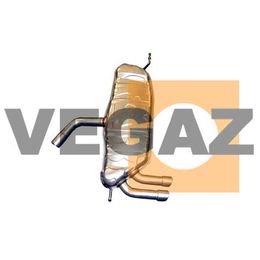 VEGAZ Endschalld&auml;mpfer vs530 f&uuml;r VW