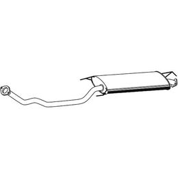 VEGAZ Mittelschalld&auml;mpfer ts477 f&uuml;r TOYOTA
