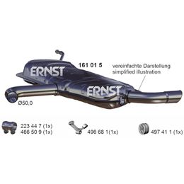 Ernst Endschalld&auml;mpfer 161015 f&uuml;r Skoda
