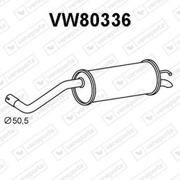 Veneporte Endschalld&auml;mpfer vw80336 f&uuml;r VAG