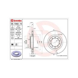 MAGNETI MARELLI Bremsscheibe 360406044600 innenbel&uuml;ftet-Bel&uuml;ftung mit tropfenf&ouml;rmigen Fl&uuml;geln 290mm 22mm f&uuml;r RENAULT TRUCKS