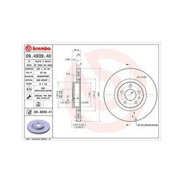 MAGNETI MARELLI Bremsscheibe 360406121700 Innenbel&uuml;ftet-Bel&uuml;ftung mit tropfenf&ouml;rmigen Fl&uuml;geln 284mm 22mm f&uuml;r FIAT