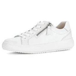 Sneaker Gabor "Sneaker low", Damen, Gr. 42,5, wei&szlig;, Schuhe Sneaker