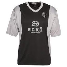 T-Shirt ECKO UNLTD. "Ecko Unltd. Ecko Unltd. Old Game T-Shirts", Damen, Gr. XL, schwarz, grau, 100% Polyester, bedruckt, oversize, Rundhals, Shirts T-Shirt