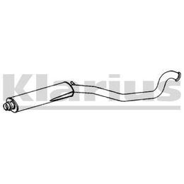 VEGAZ Mittelschalld&auml;mpfer pgs365 f&uuml;r Citro&euml;n/Peugeot