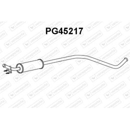 Veneporte Vorschalld&auml;mpfer pg45217 f&uuml;r Citro&euml;n/Peugeot
