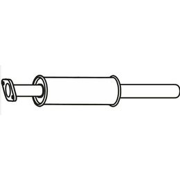 VEGAZ Vorschalld&auml;mpfer fs776 f&uuml;r Ford