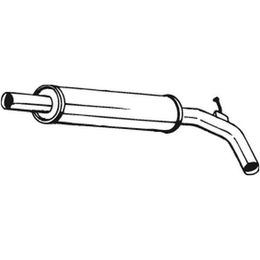 BOSAL Mittelschalld&auml;mpfer 227461 f&uuml;r VW SEAT
