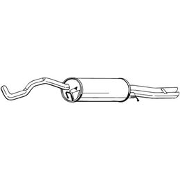 BOSAL Endschalld&auml;mpfer 282367 f&uuml;r Audi