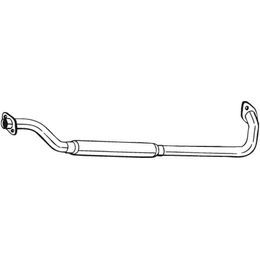 BOSAL Mittelschalld&auml;mpfer 279003 f&uuml;r TOYOTA