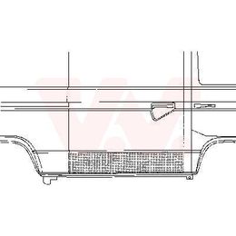 Van Wezel T&uuml;r, Karosserie 5870174 Schiebet&uuml;r