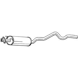 BOSAL Mittelschalld&auml;mpfer 283321 f&uuml;r Vaughall Opel