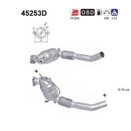 AS Katalysator 45253d f&uuml;r BMW