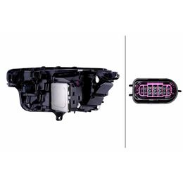 Hella Hauptscheinwerfer 1ex016220561 LED rechts f&uuml;r VW