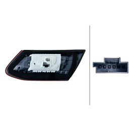Hella Heckleuchte 2sd354892091 LED links f&uuml;r Mercedes