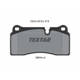 TEXTAR Bremsbelagsatz, Scheibenbremse 2581401 f&uuml;r BMW