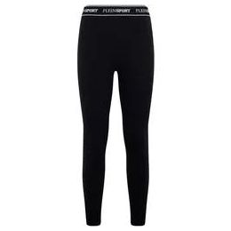 Leggings Plein Sport "Fleece Jogging Leggings", Damen, Gr. XS, US-Gr&ouml;&szlig;en, 02, schwarz, Obermaterial: 69% Polyamid, 31% Elasthan, Hosen Leggings
