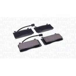 MAGNETI MARELLI Bremsbelagsatz, Scheibenbremse 363916061199 f&uuml;r ALFA ROMEO