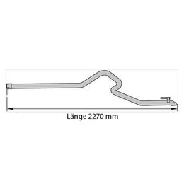 VEGAZ Abgasrohr mr314 hinten f&uuml;r MERCEDES-BENZ VW