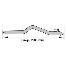 VEGAZ Abgasrohr mr324 hinten f&uuml;r MERCEDES-BENZ VW