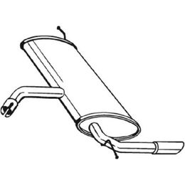 BOSAL Endschalld&auml;mpfer 227039 f&uuml;r SEAT