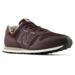 Sneaker New Balance "373", Herren, Gr. 44, schwarz coffee, Leder, Textil, Schuhe Sneaker