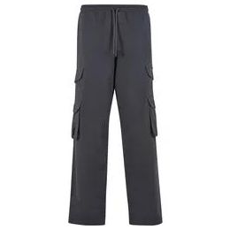 Cargohose DEF "DEF DEF Pure Cargopants", Damen, Gr. XXL, US-Gr&ouml;&szlig;en, anthrazit, 100% Baumwolle, unifarben, normal, Hosen Cargohose