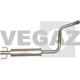 VEGAZ Mittelschalld&auml;mpfer ts368 f&uuml;r TOYOTA