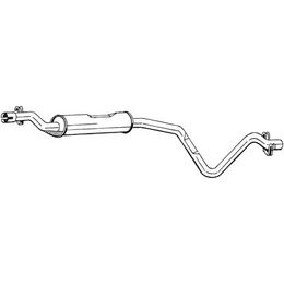 BOSAL Mittelschalld&auml;mpfer 282247 f&uuml;r VW