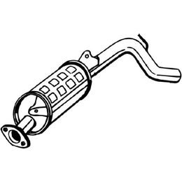 BOSAL Endschalld&auml;mpfer 283493 f&uuml;r DAEWOO