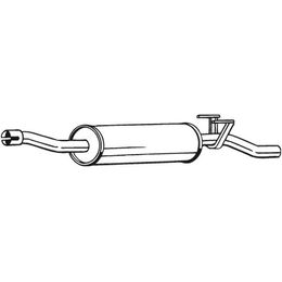 BOSAL Mittelschalld&auml;mpfer 280171 f&uuml;r Mercedes