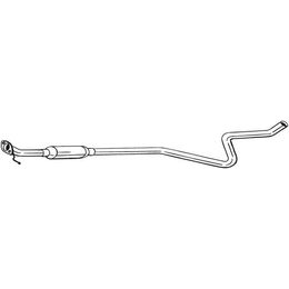 BOSAL Mittelschalld&auml;mpfer 285389 f&uuml;r Ford